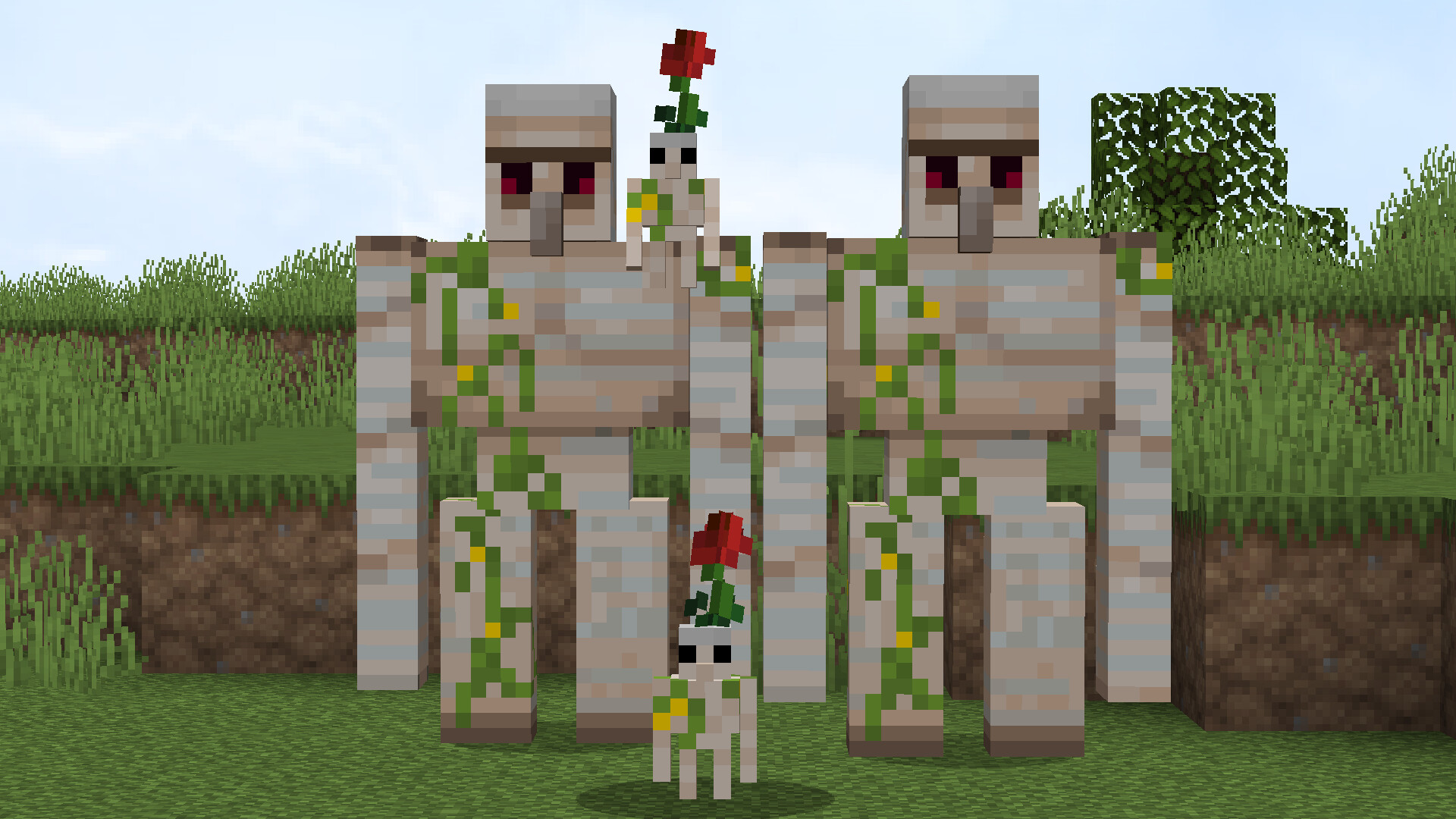 Iron nugget golems Minecraft Texture Pack