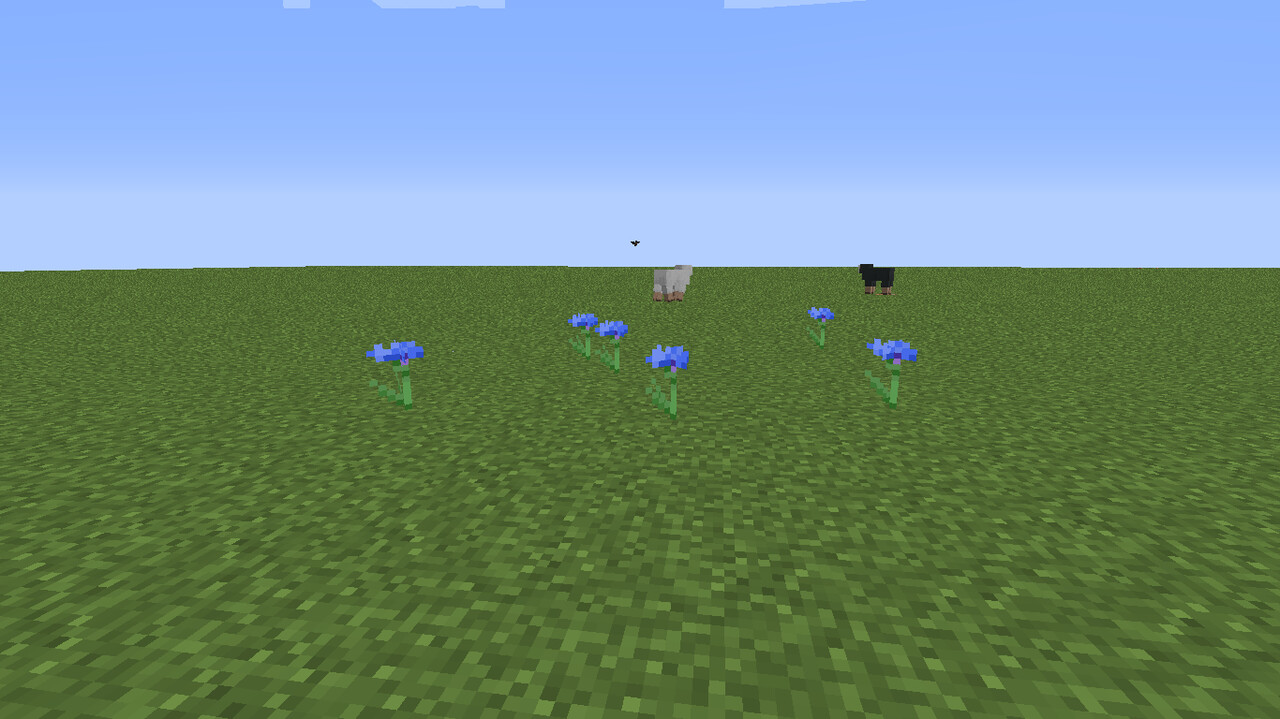 Return of the blue roses! Minecraft Texture Pack