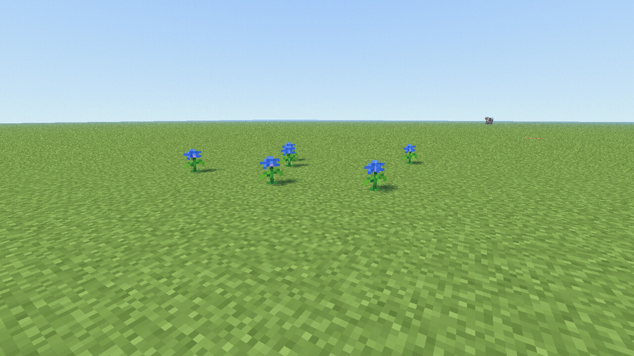 Return of the blue roses! Minecraft Texture Pack