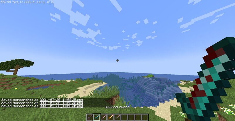 Bloody Weapons! Minecraft Texture Pack