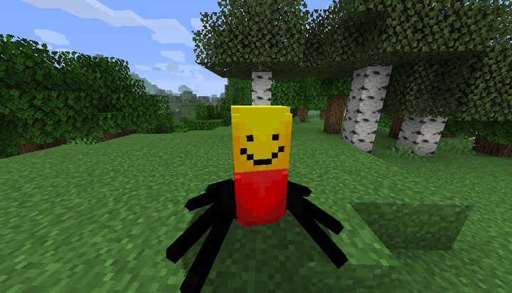 Despacito Spider Minecraft Texture Pack