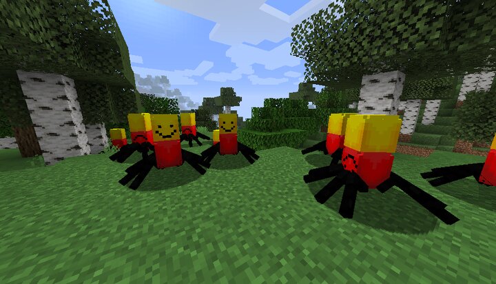 Despacito Spider Minecraft Texture Pack