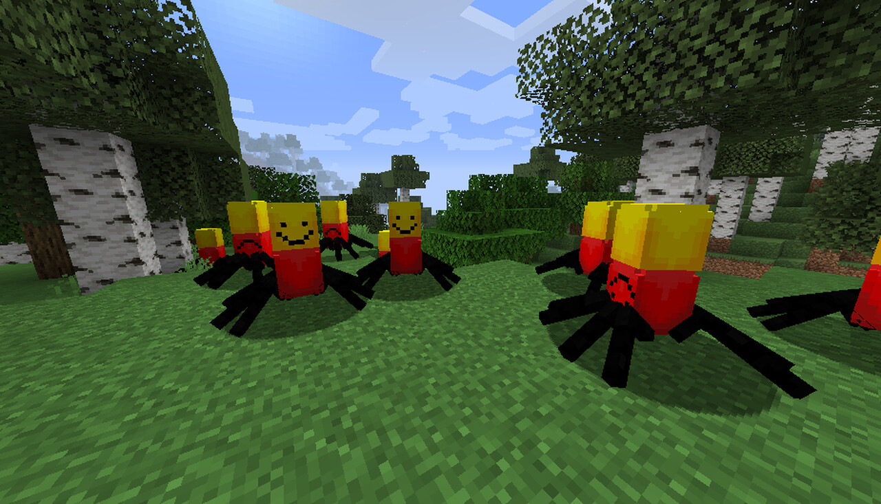 Despacito Spider Minecraft Texture Pack