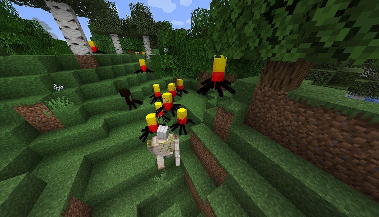 Despacito Spider Minecraft Texture Pack