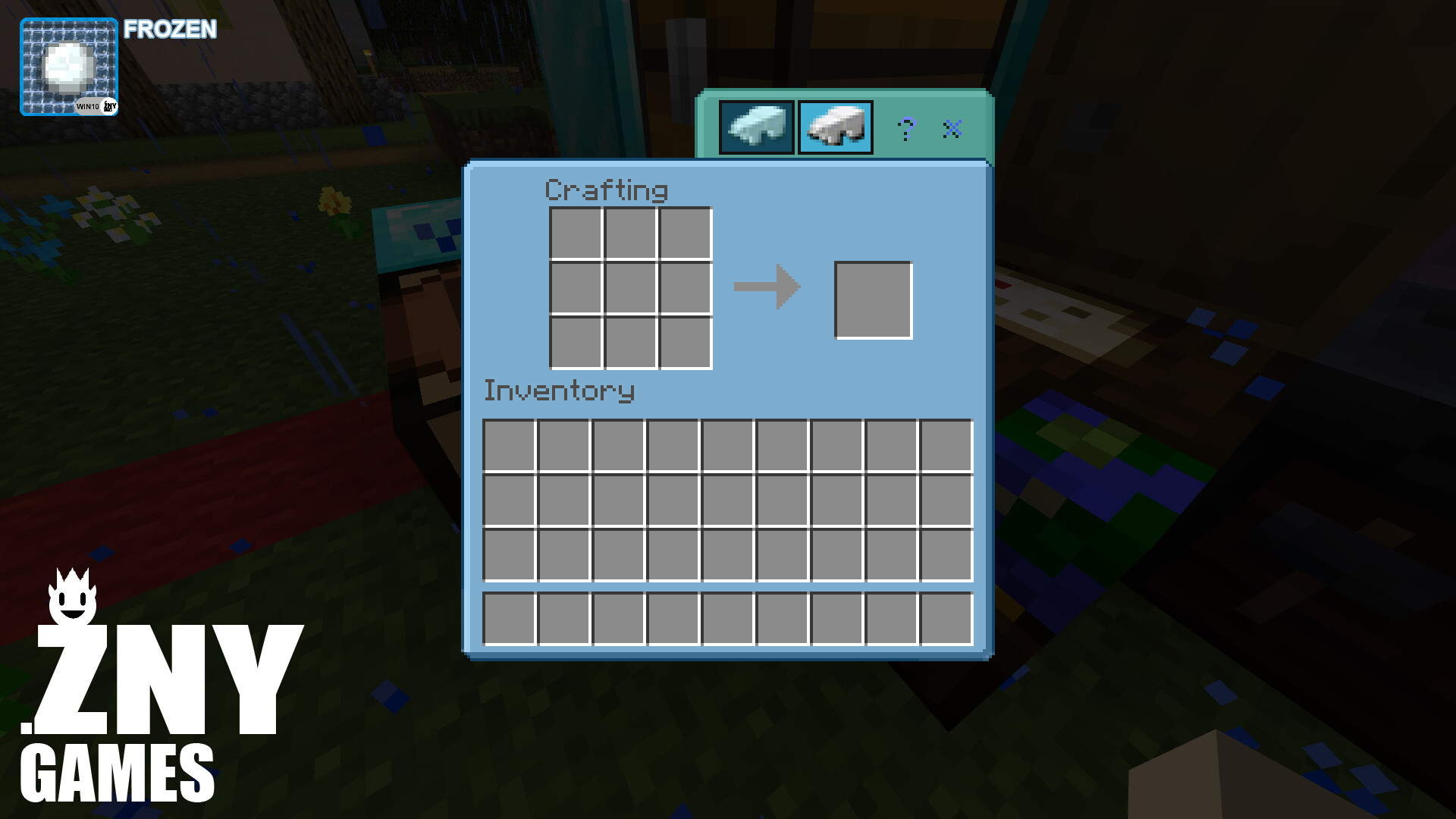 FROZEN [BEDROCK] 🧊 Minecraft Texture Pack