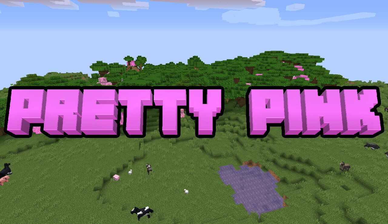 Pretty Pink Minecraft Texture Pack