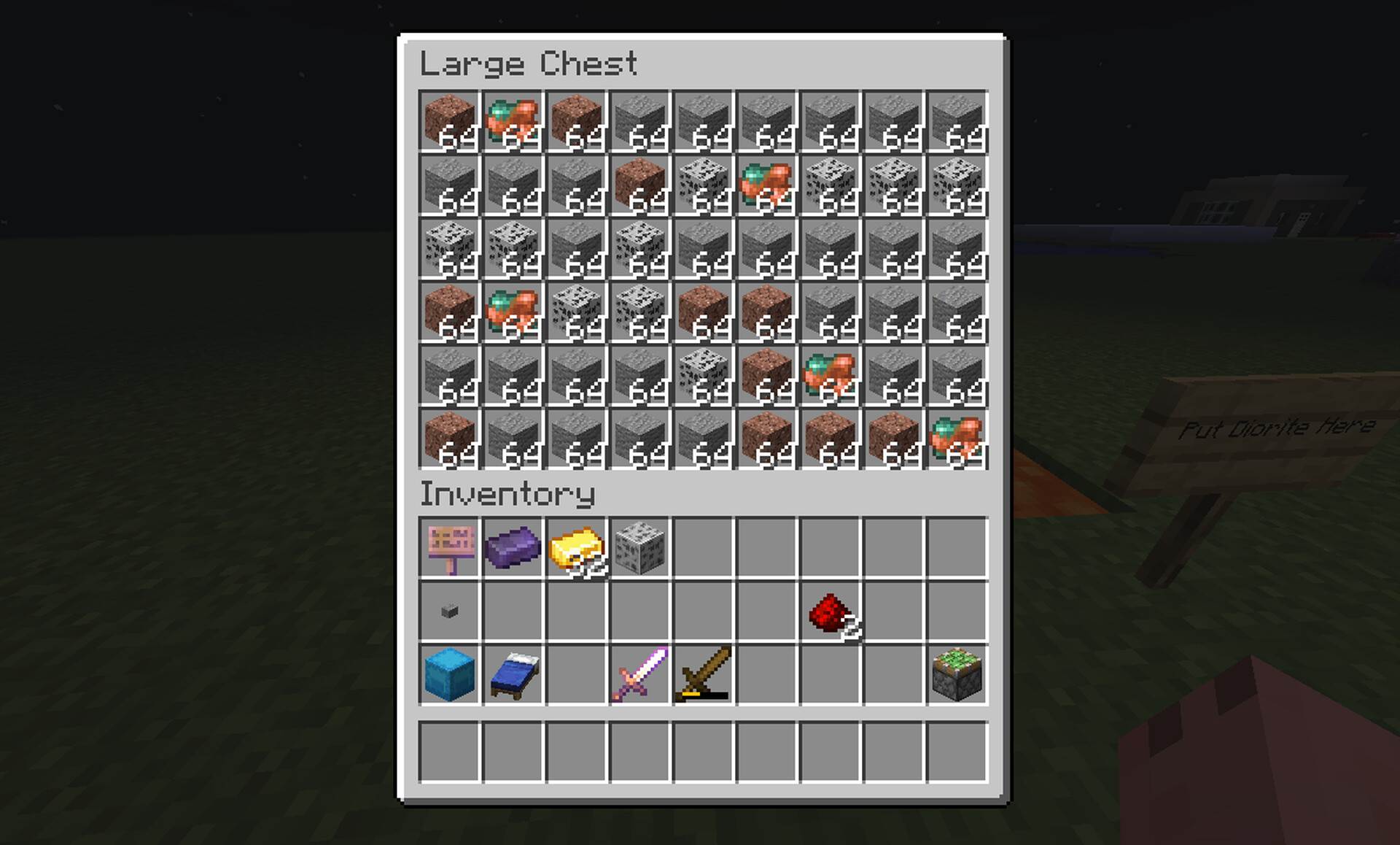 Realistic Diorite Minecraft Texture Pack