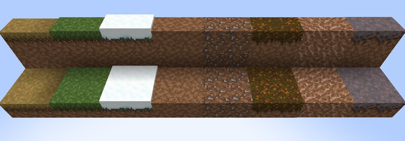 Vanilla Block Texture Tweaks Minecraft Texture Pack