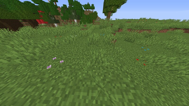 Grass Flowers Minecraft Texture Pack