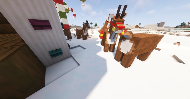 Mules to Reindeer! Minecraft Texture Pack