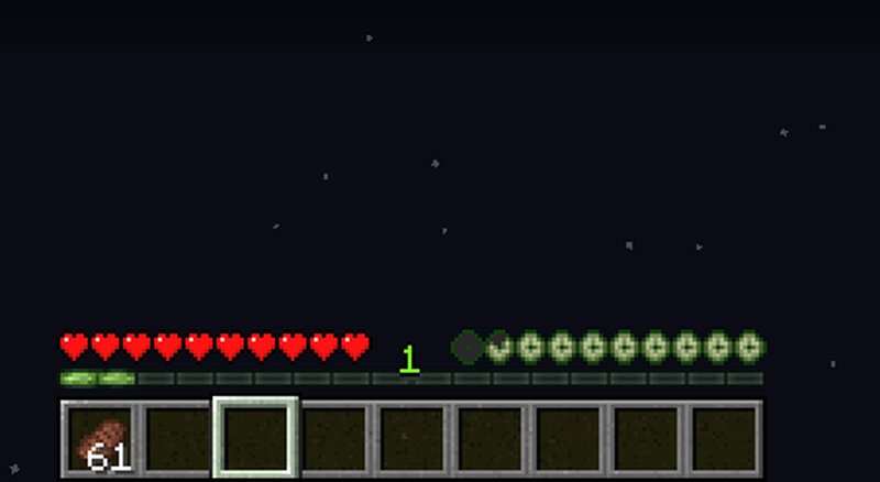 Donut Hunger Bar Minecraft Texture Pack