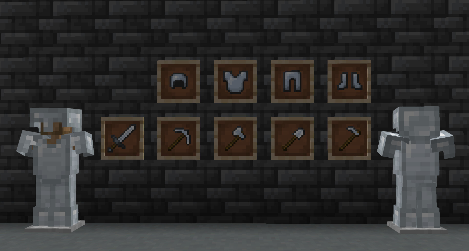 Better Iron [silver/platinum] (1.16+) Minecraft Texture Pack