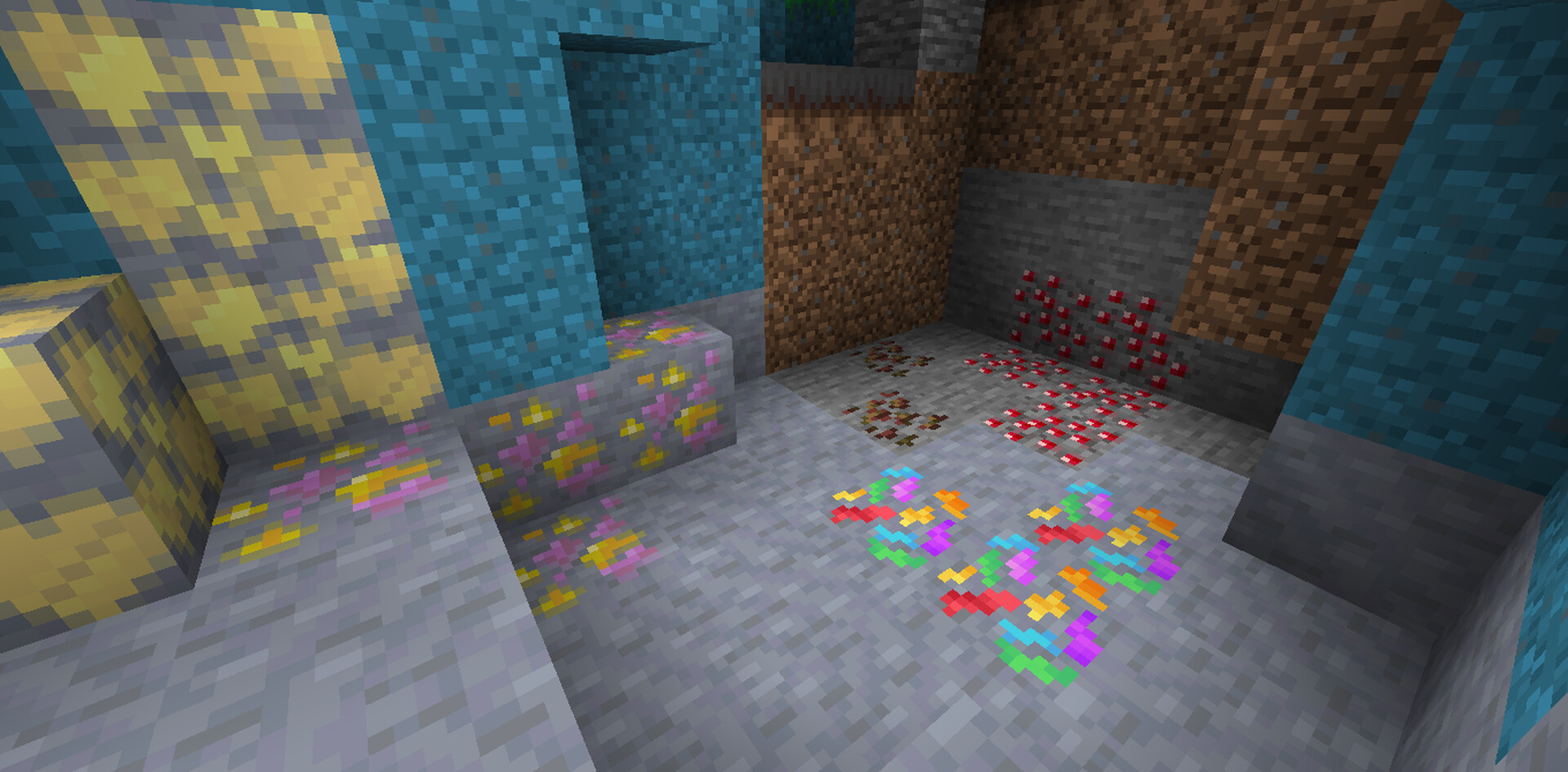 1.17 Styled Modded Ores Minecraft Texture Pack