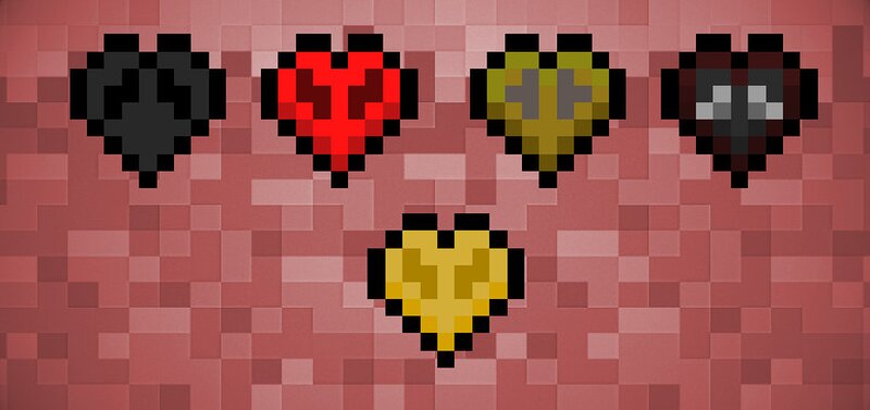 Hardcore Hearts Minecraft Texture Pack