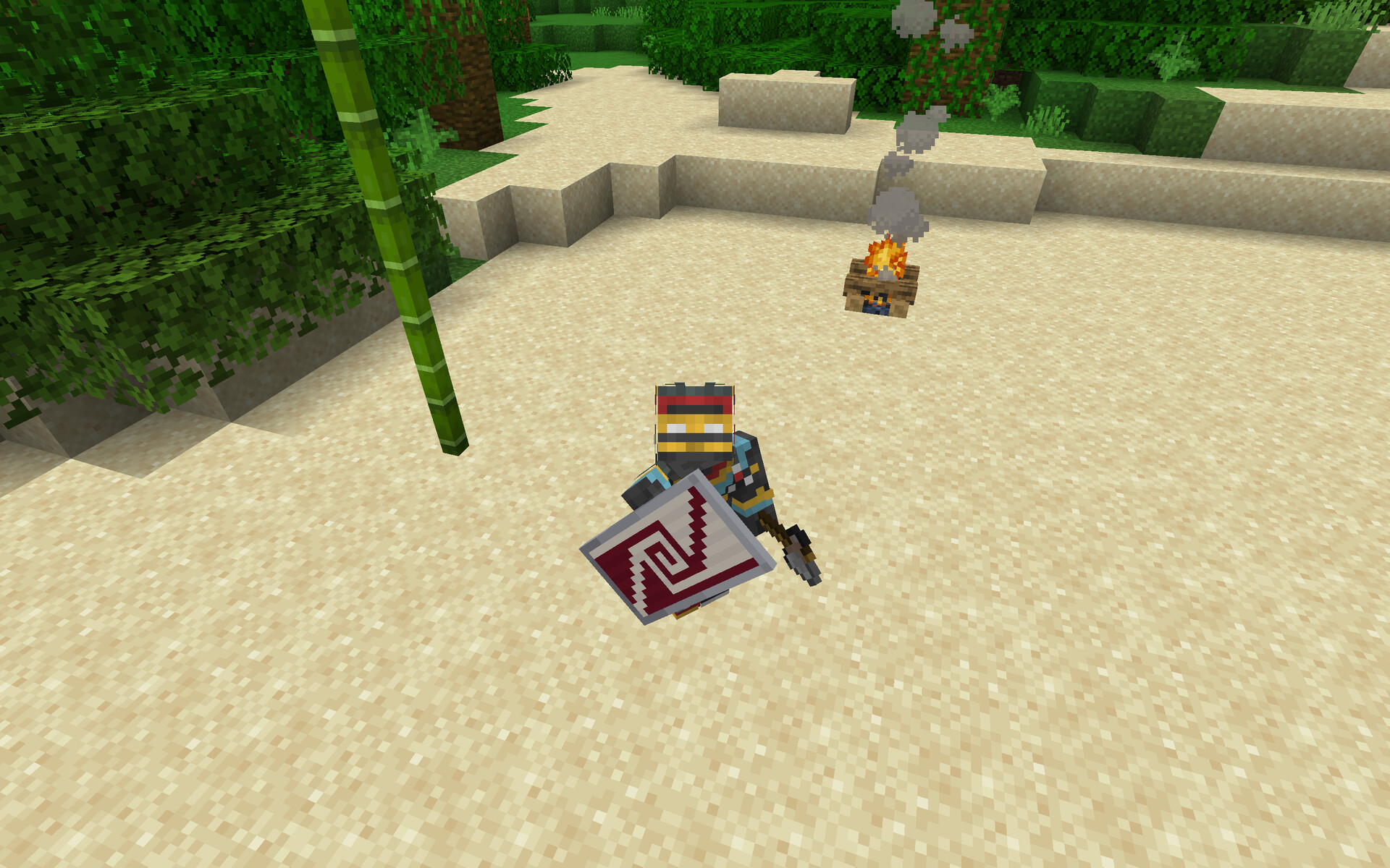 Chīmalli (Aztec Shield, V1) Minecraft Texture Pack