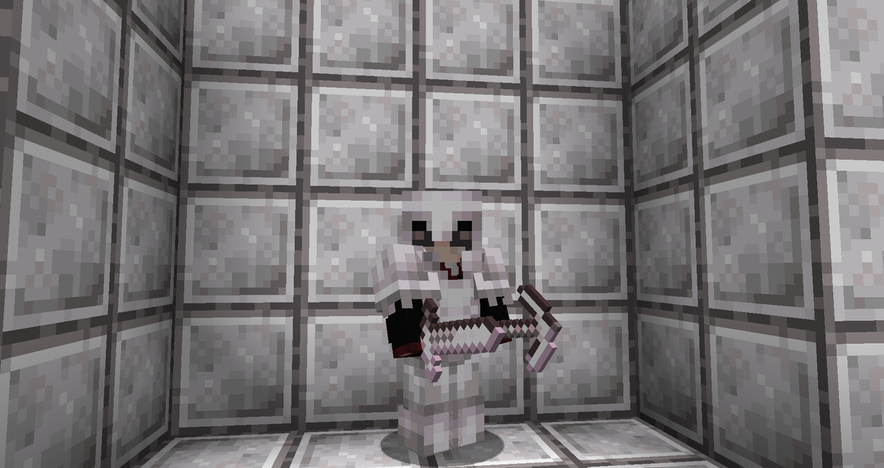 White Netherite Minecraft Texture Pack