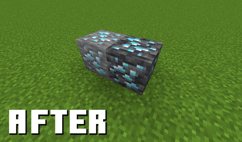 Classic Diamond Ore Minecraft Texture Pack
