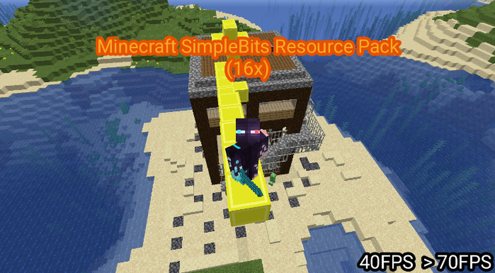 Bedwars : SimpleBits Resource-Pack (16x) Minecraft Texture Pack