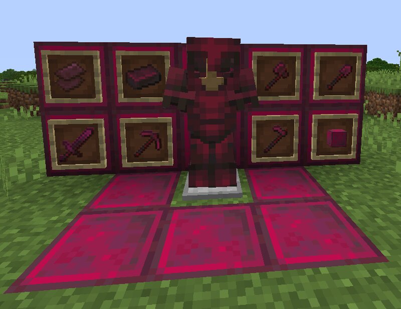 Diamond 2 Ruby + Netherite 2 Super Ruby Minecraft Texture Pack