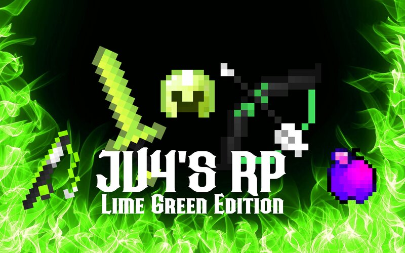 jv4's Resource Pack Lime Green Edition Minecraft Texture Pack