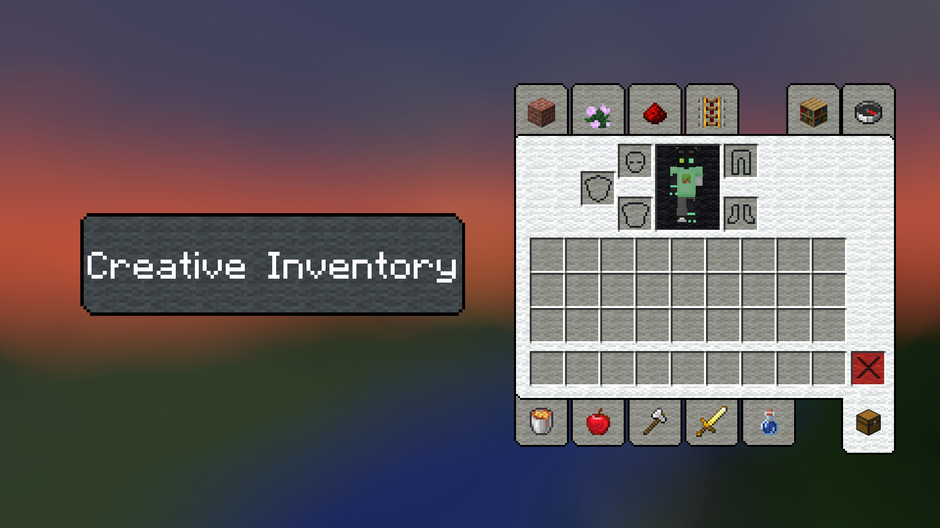 Block GUI Minecraft Texture Pack