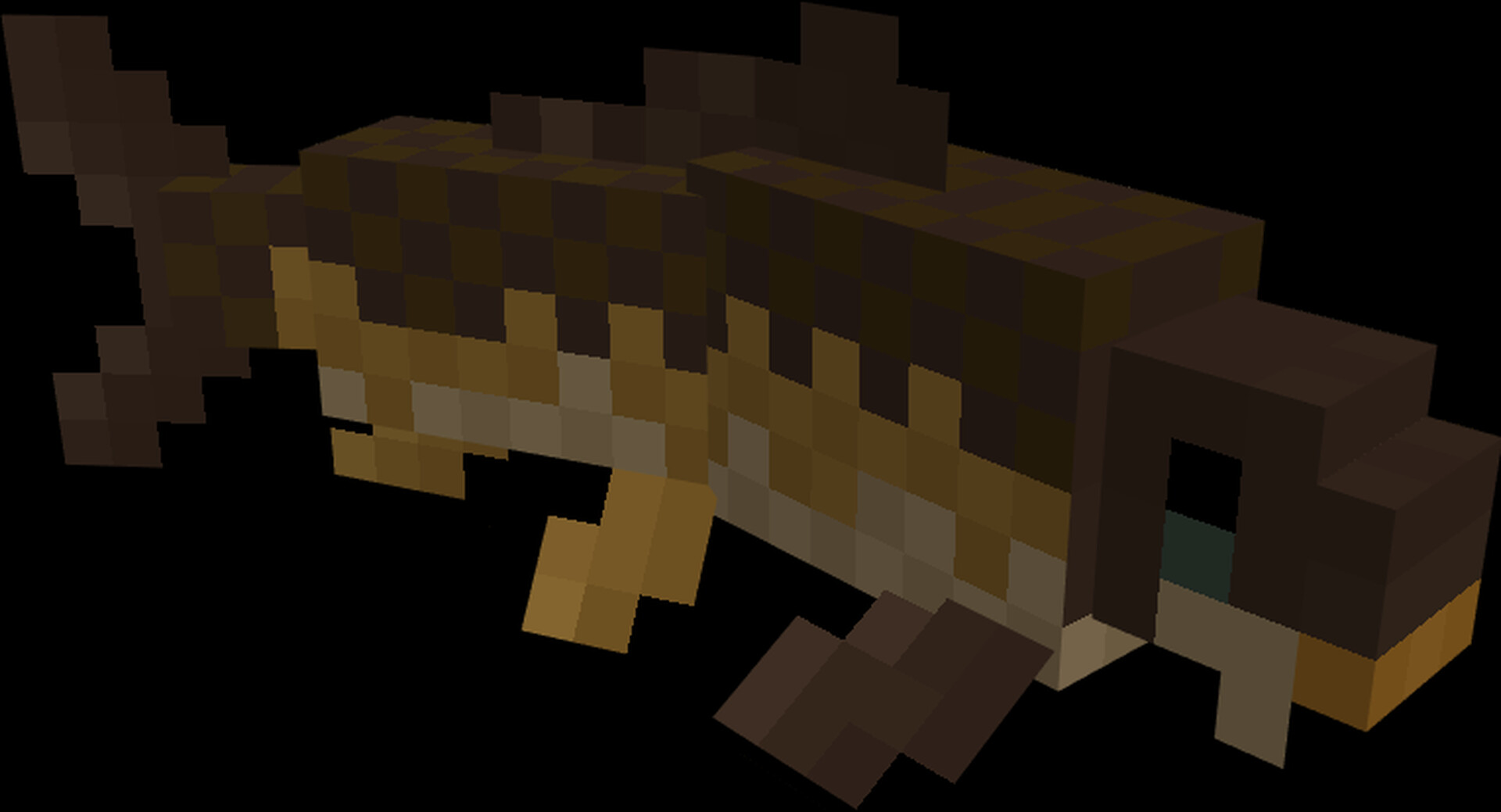 Carp replace salmon - Bedrock version Minecraft Texture Pack
