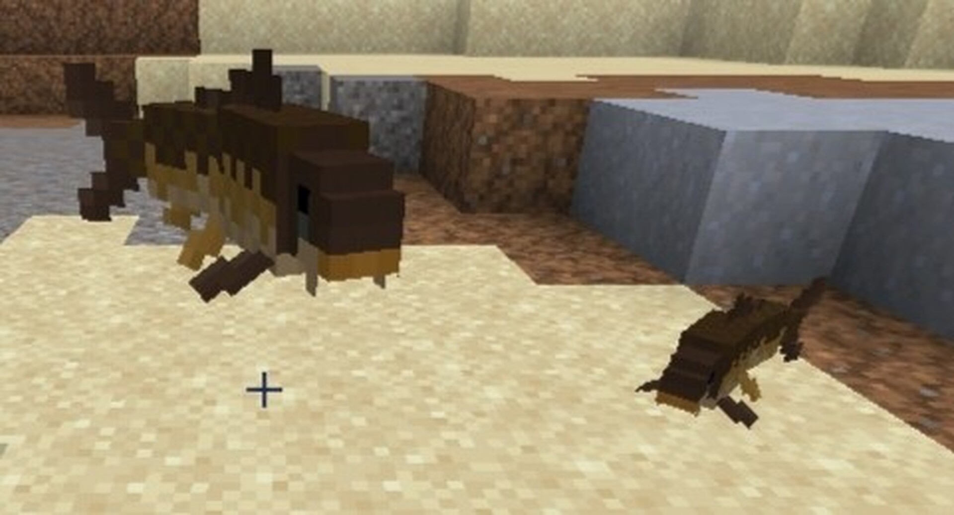 Carp replace salmon - Bedrock version Minecraft Texture Pack