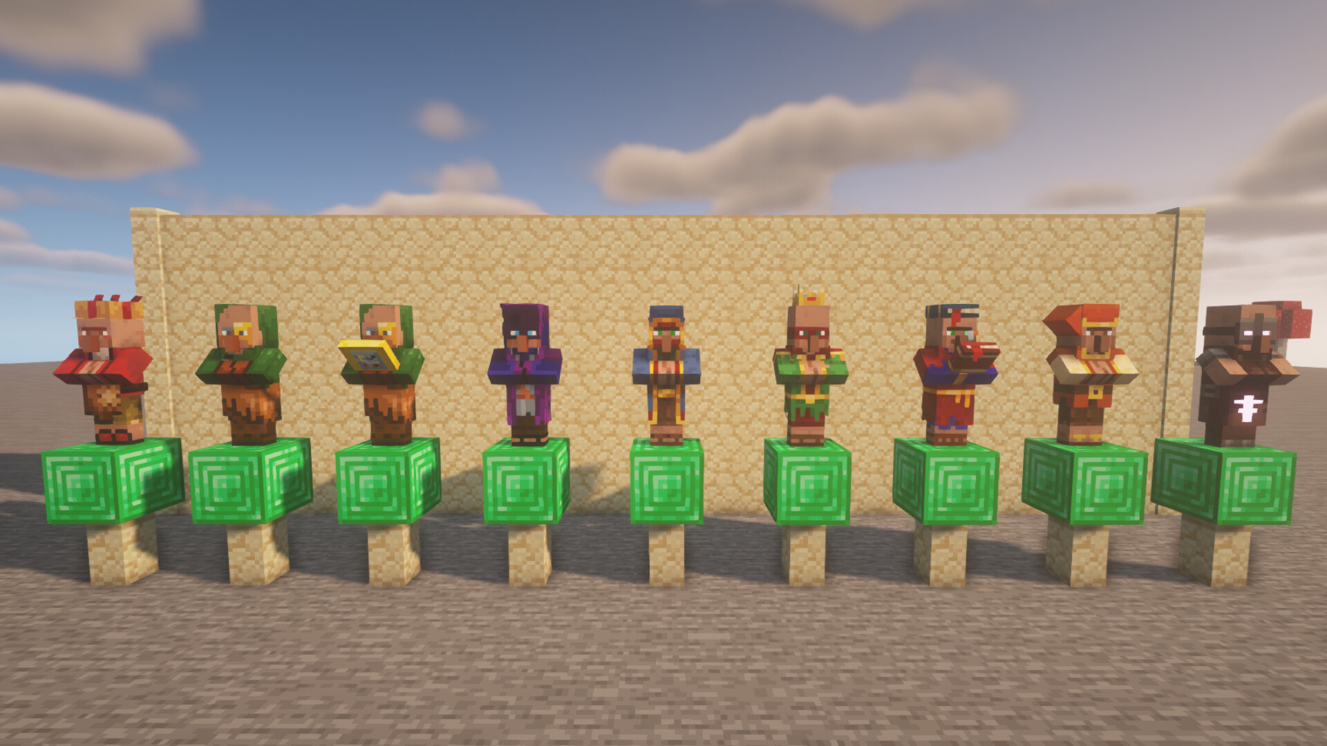 Dungeons' Merchants Minecraft Texture Pack