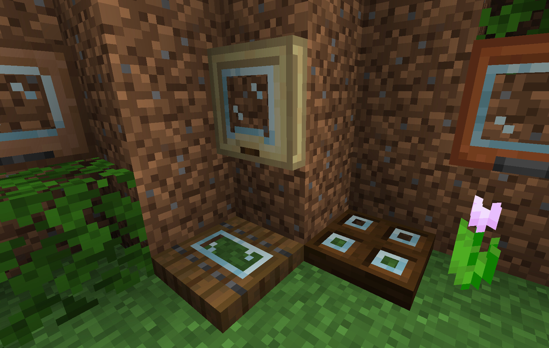 Glass Trapdoors Minecraft Texture Pack