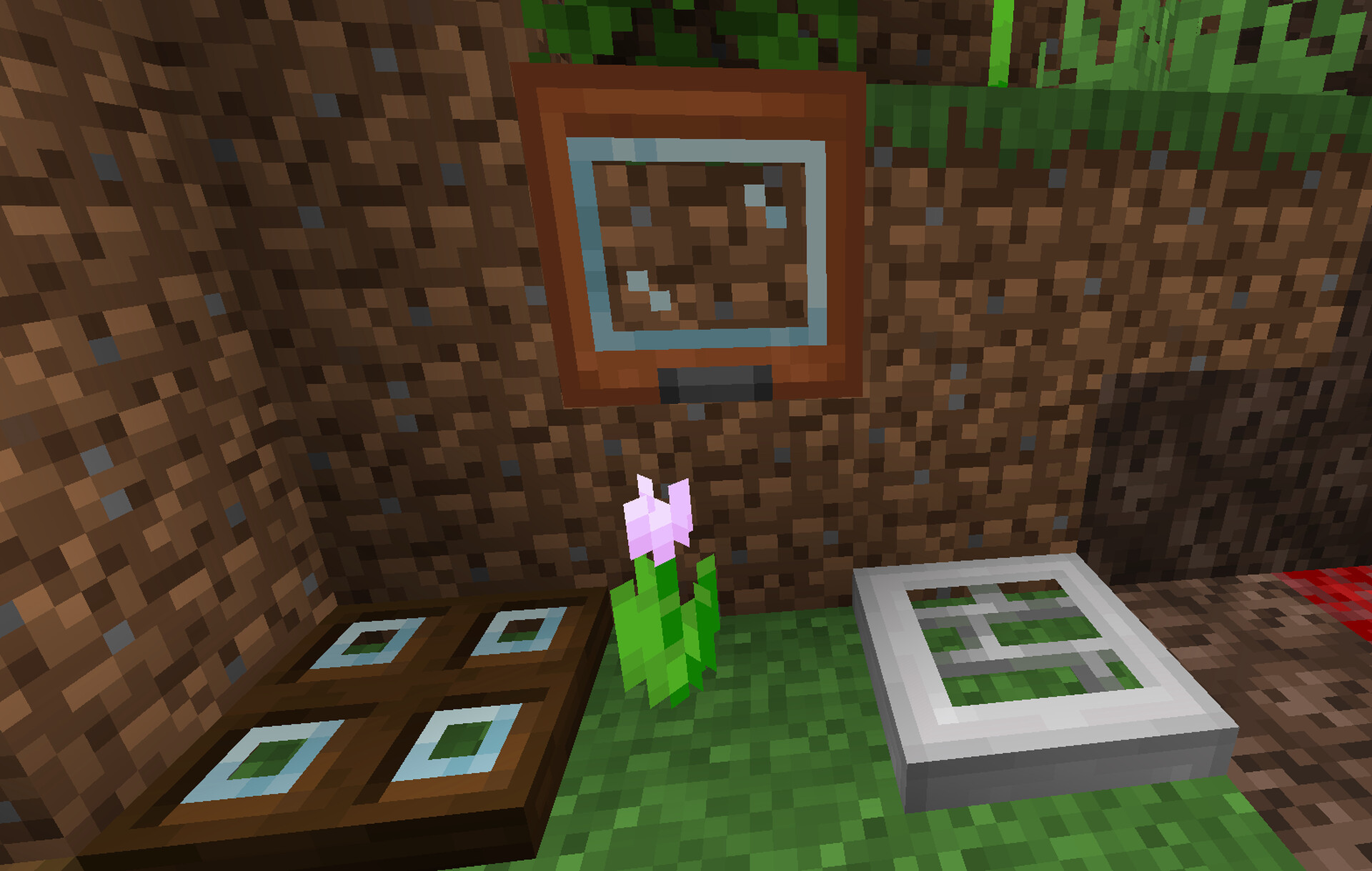 Glass Trapdoors Minecraft Texture Pack