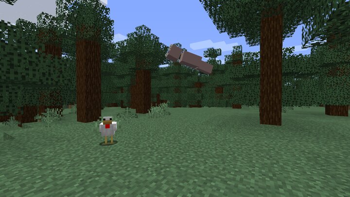 Giant worm fox Minecraft Texture Pack