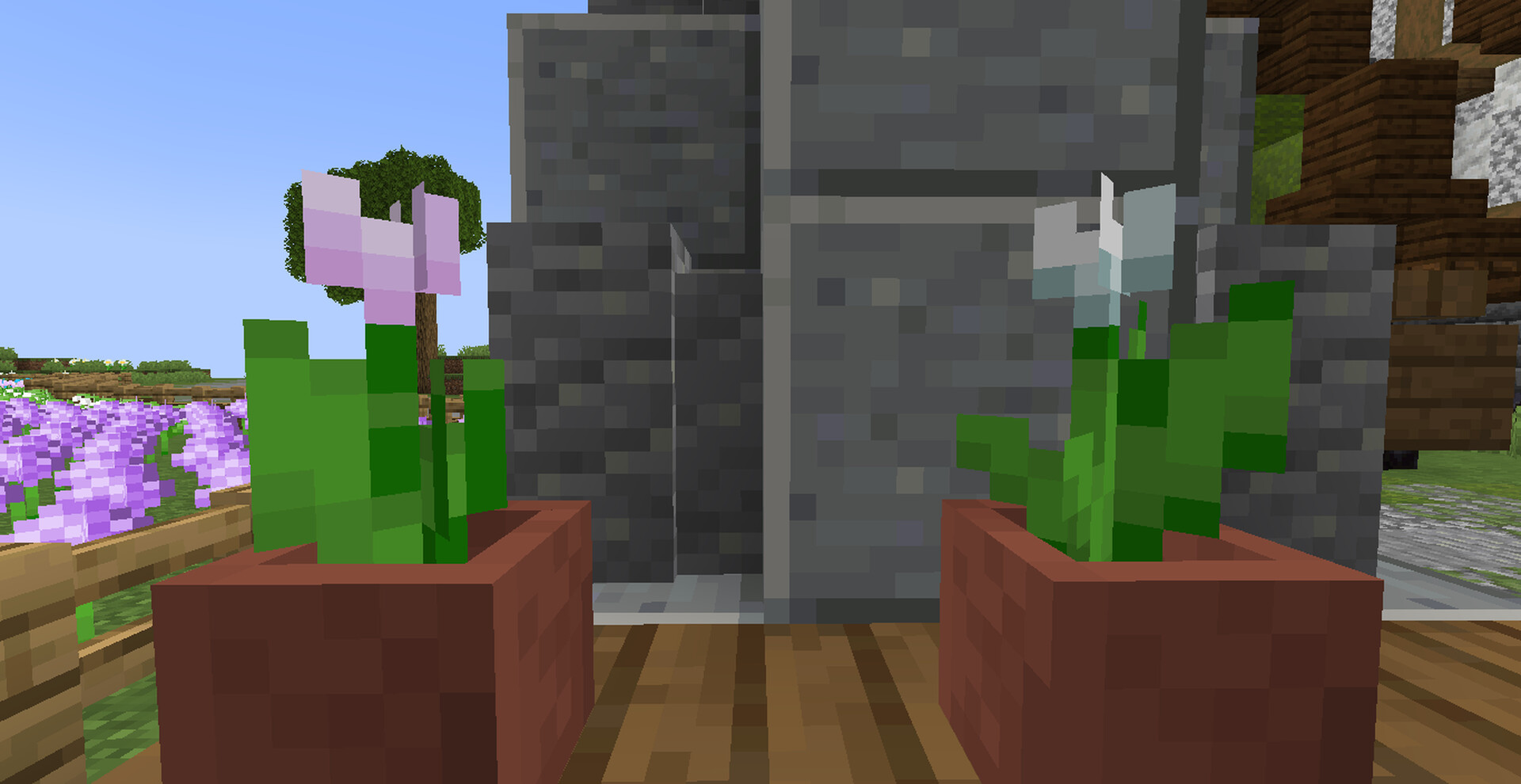 Pinky Pink Tulips Minecraft Texture Pack