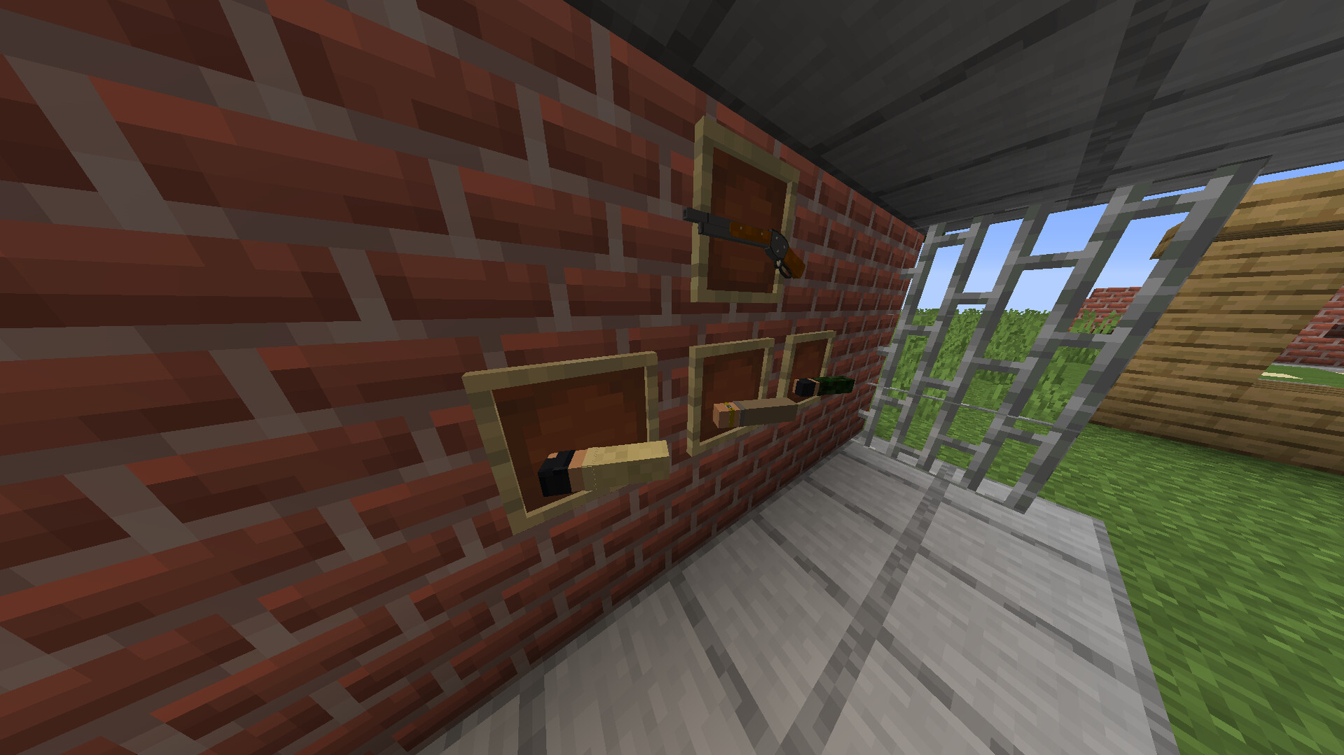 3D gun winchester 1887 w. hands Minecraft Texture Pack