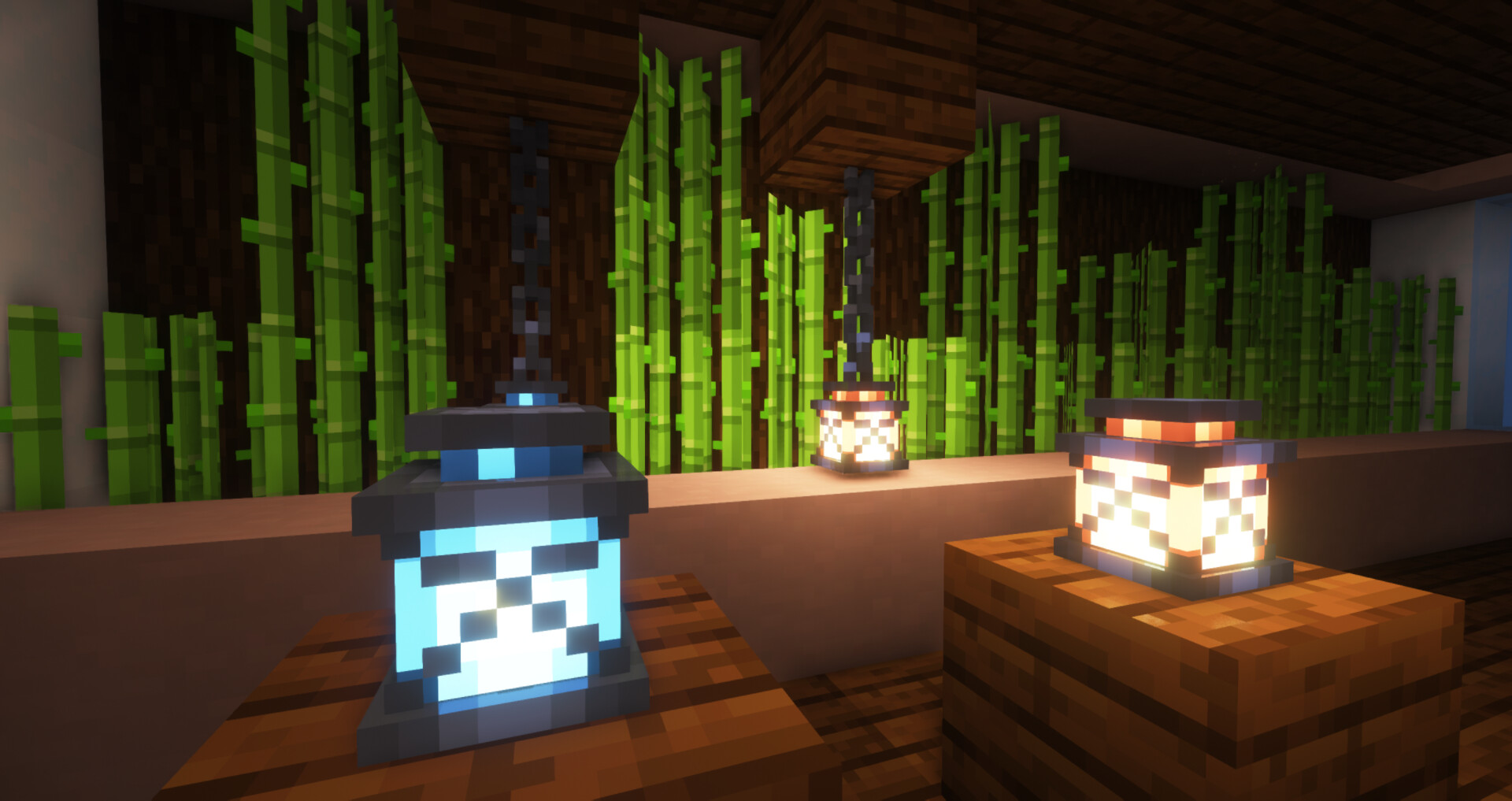 Better lanterns, 3D lanterns and chains !! (no optifine) Minecraft ...