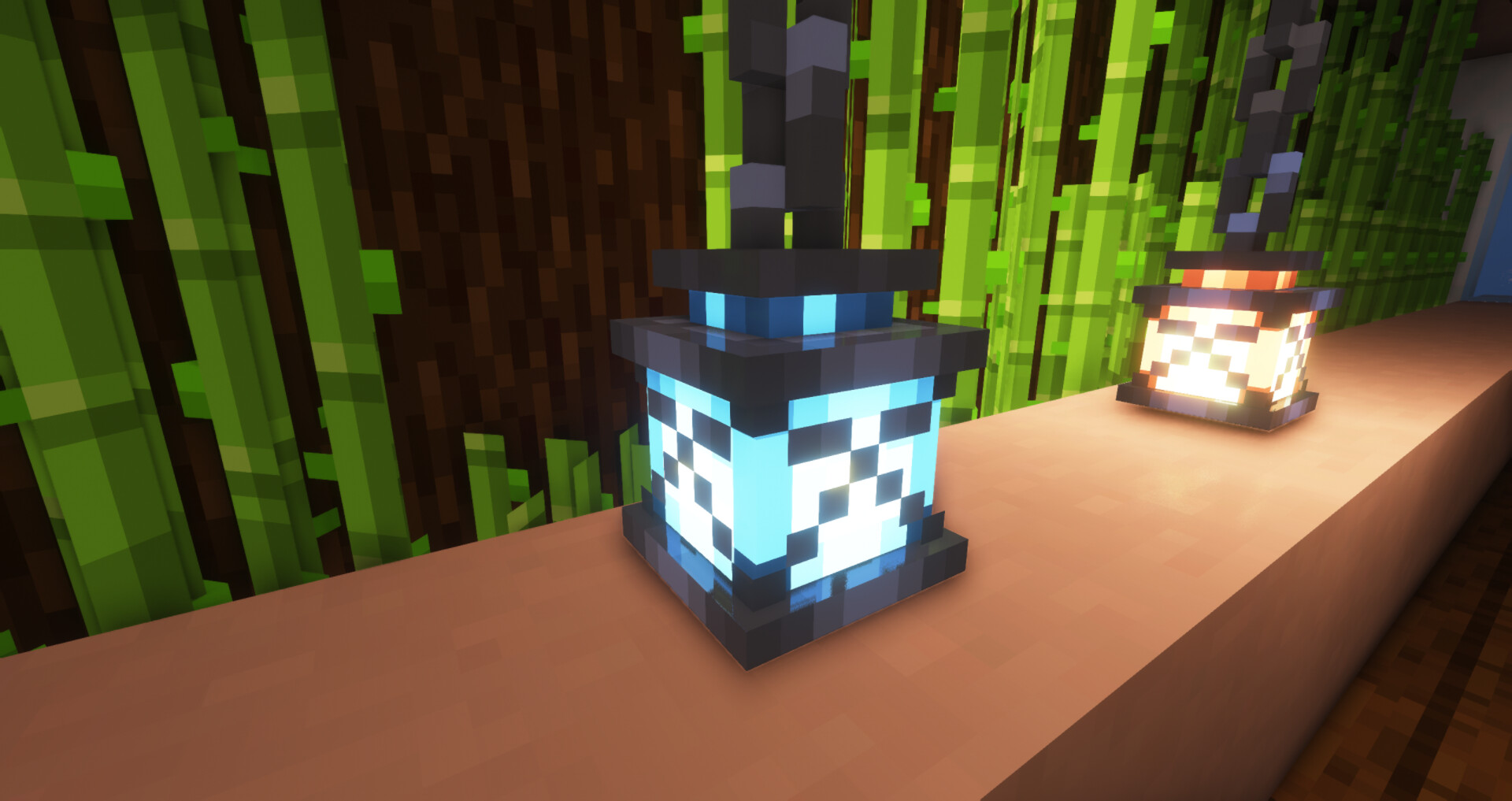 Better lanterns, 3D lanterns and chains !! (no optifine) Minecraft ...