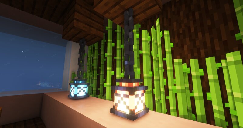 Better lanterns, 3D lanterns and chains !! (no optifine) Minecraft Texture Pack