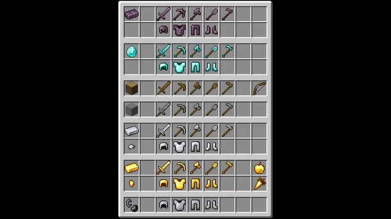 Item Retextures [Bedrock Port] Minecraft Texture Pack