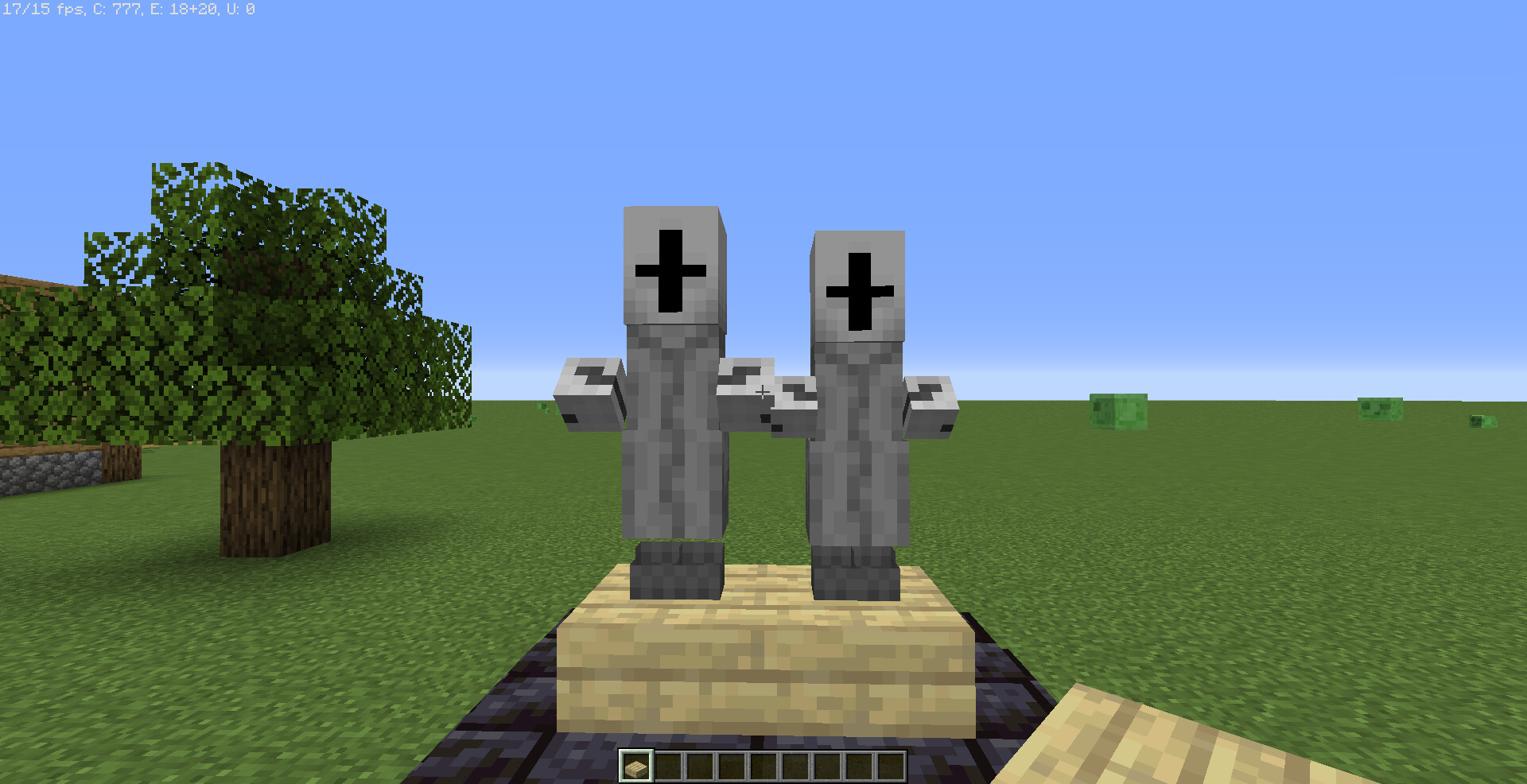 Iron golem to chad grunts / madness combat texture pack Minecraft ...