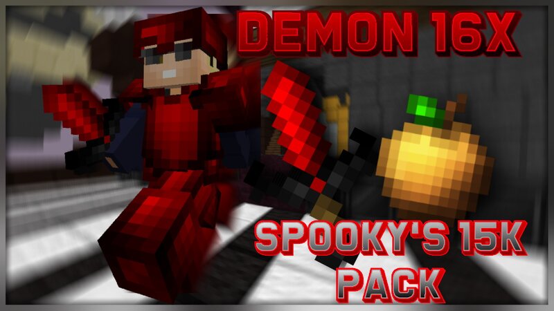 Demon 16x [SpookyYT's 15k pack] [1.8.9] Minecraft Texture Pack