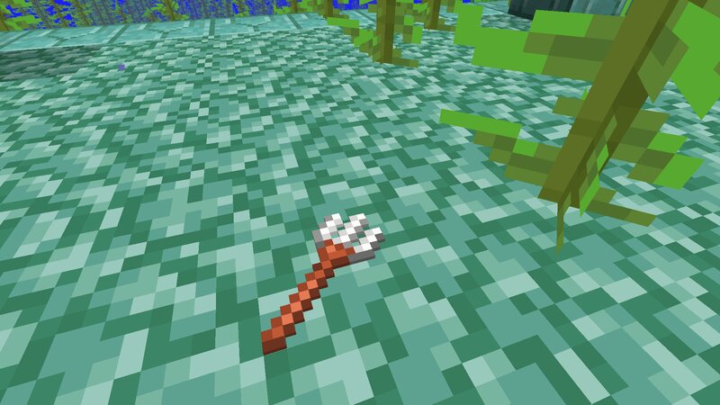 Copper Trident Minecraft Texture Pack