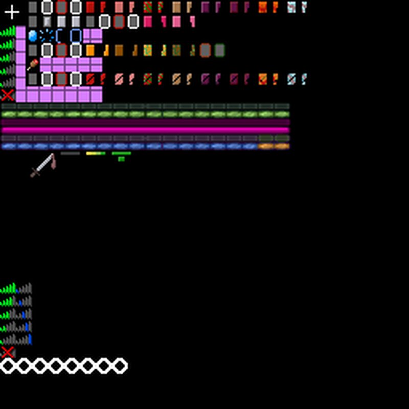 Fracture-Edge (RPG) (bar only) Minecraft Texture Pack