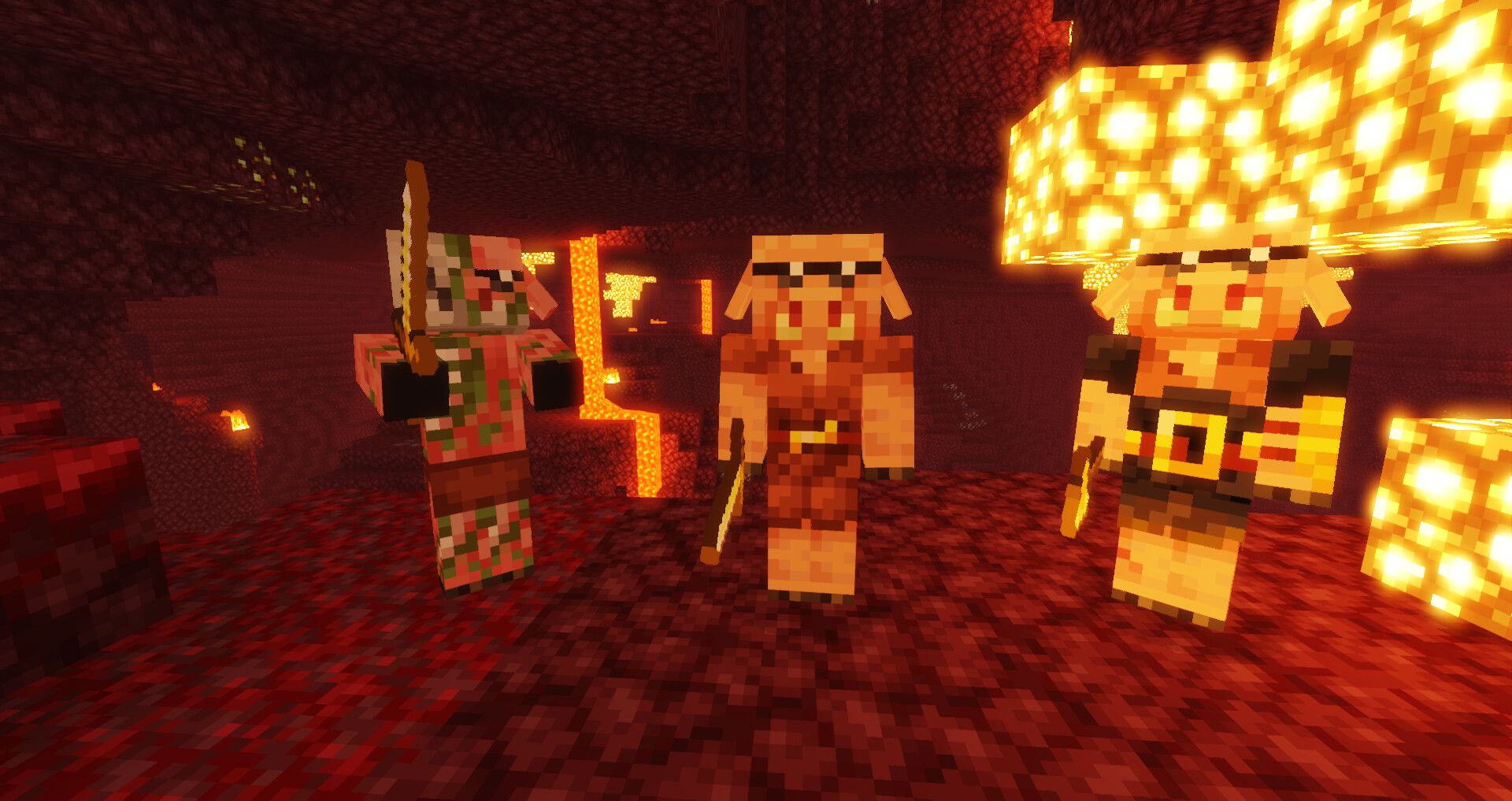 Cool piglins Minecraft Texture Pack