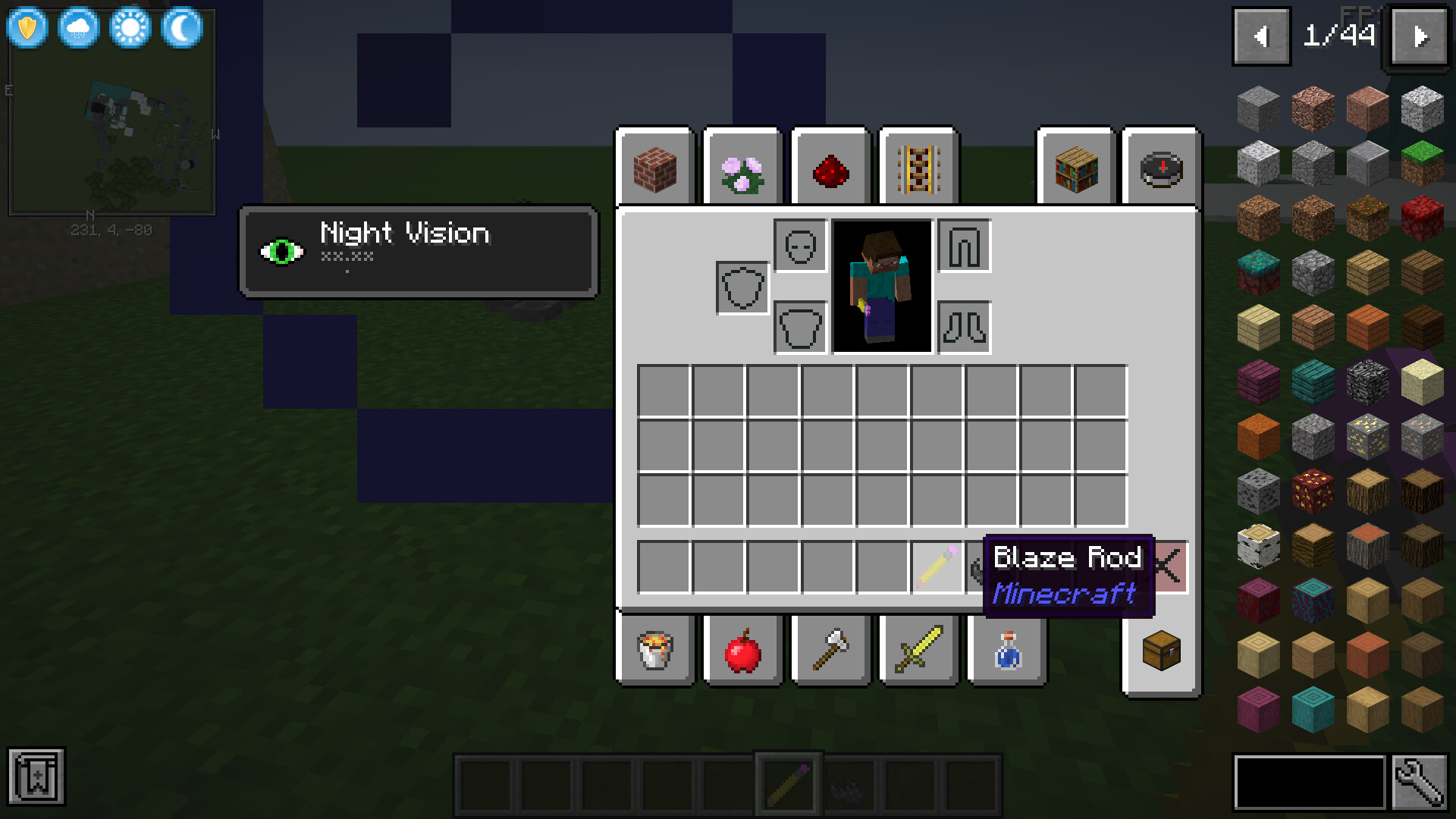 Pencil Blaze Rods Minecraft Texture Pack