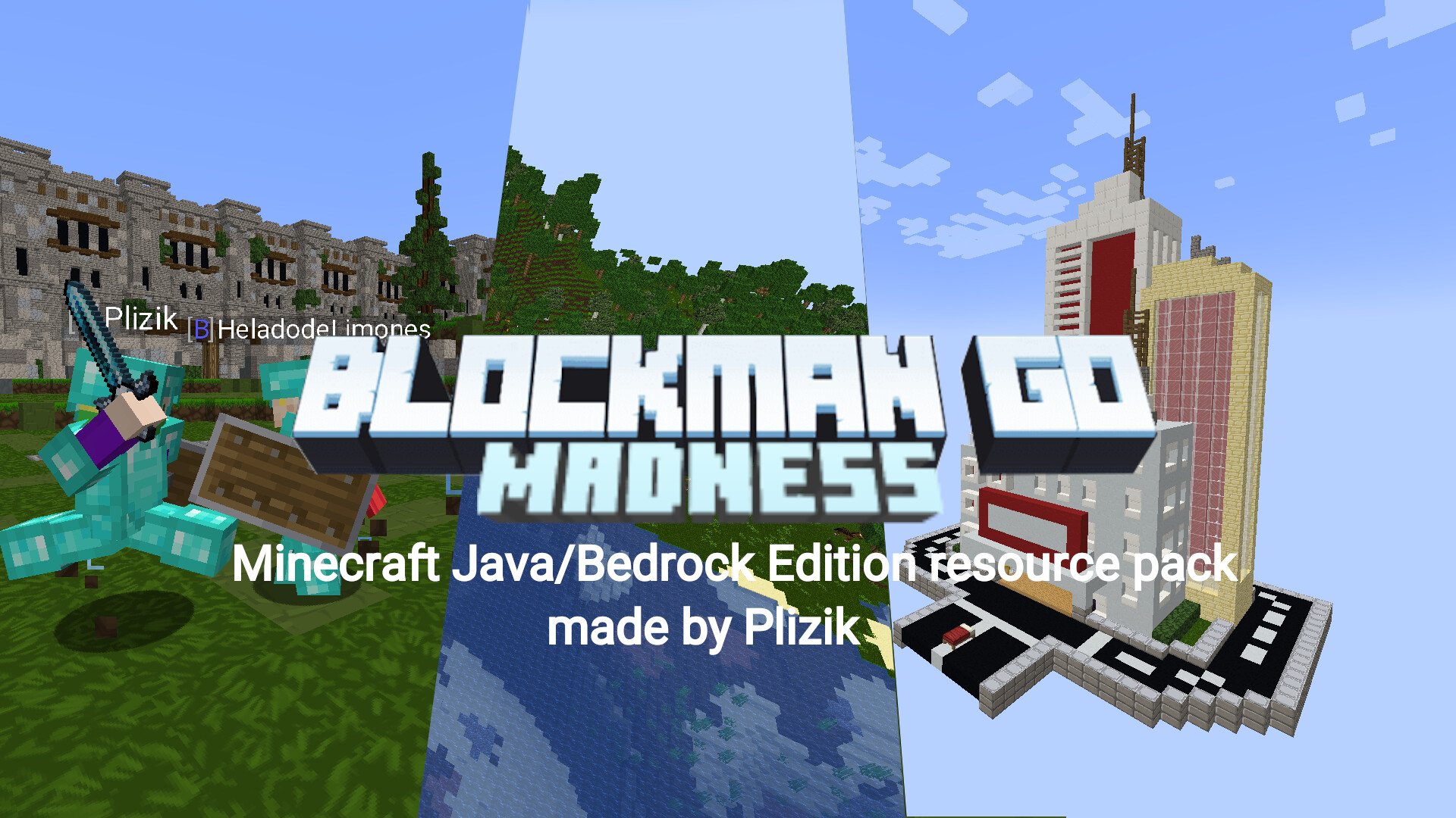 Blockman GO Madness - Minecraft Java/Bedrock Edition resource pack ...