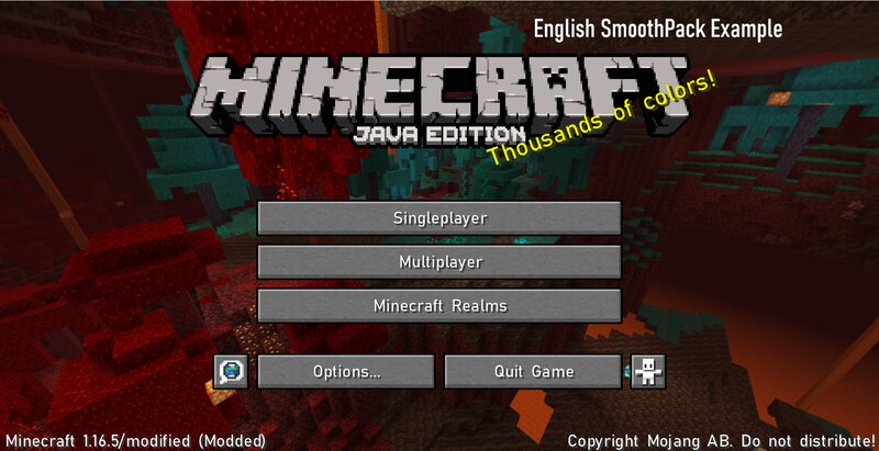 SmoothPack: Make your Minecraft text wayyyy smoother! Minecraft Texture ...