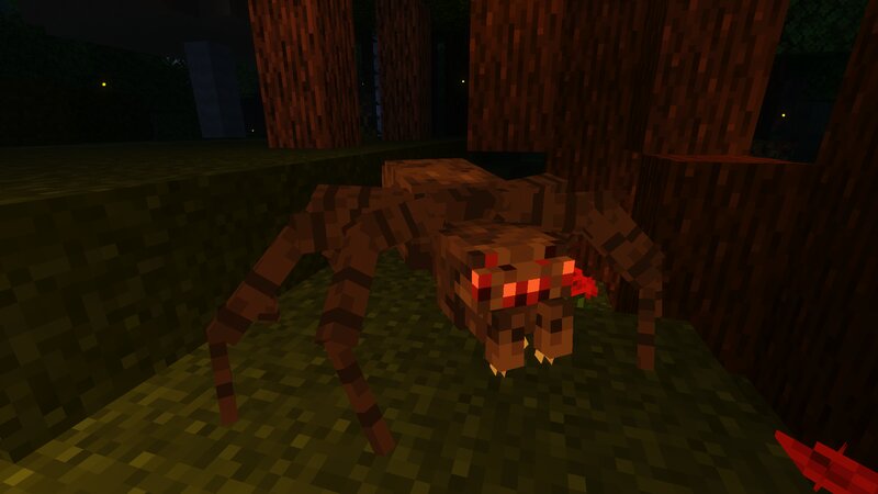Enhanced Spiders - 1.17.1 Minecraft Texture Pack
