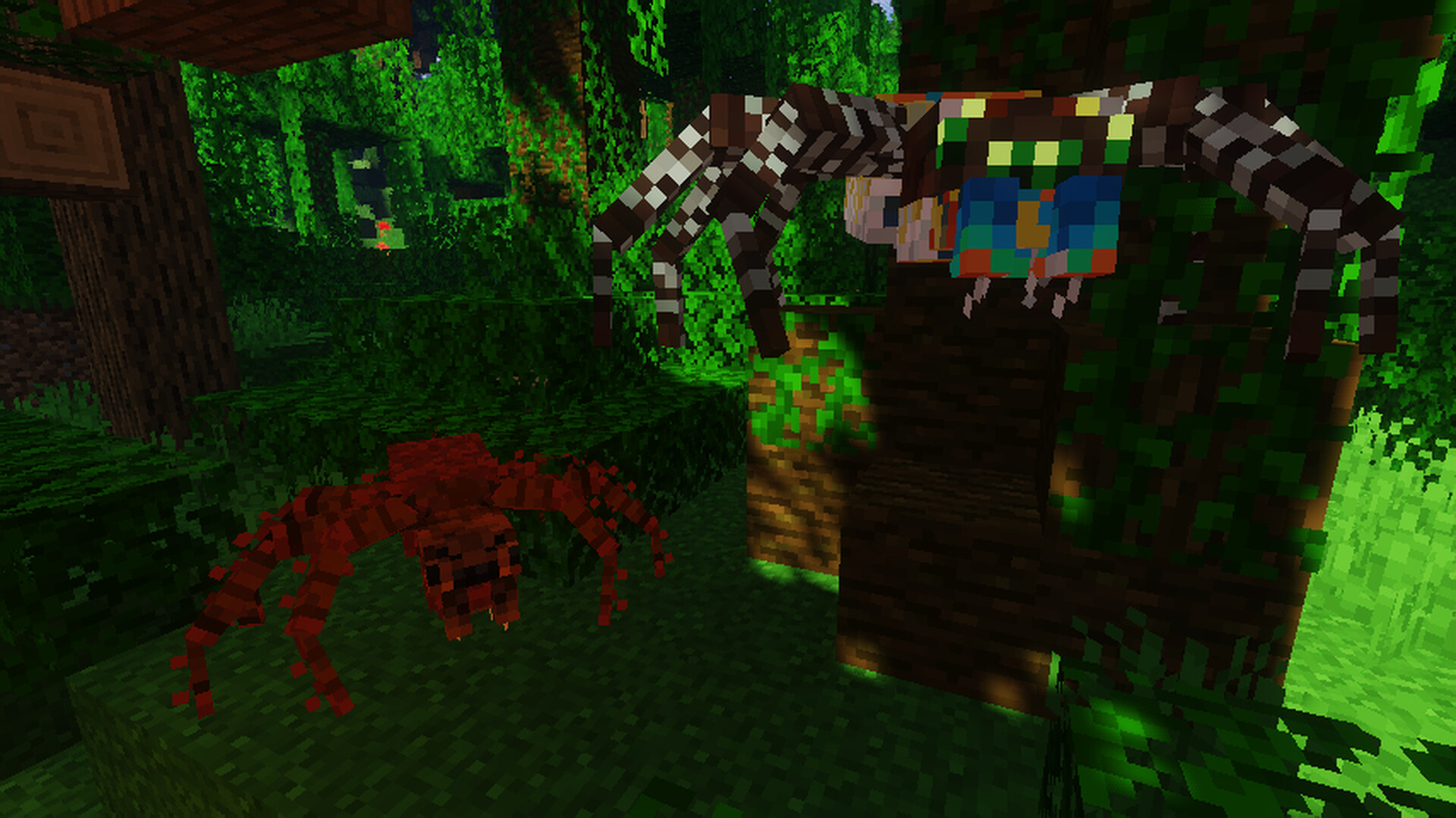 Enhanced Spiders - 1.17.1 Minecraft Texture Pack