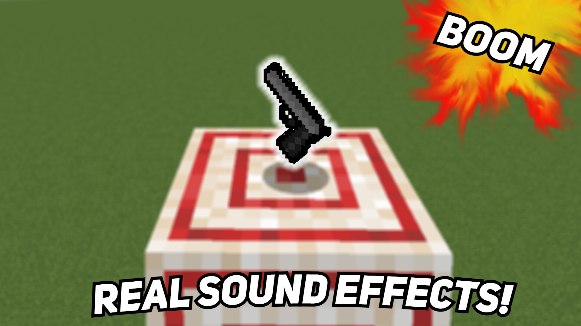 Realistic Minecraft Gun (Bow re-texture, and sound effect) Minecraft ...