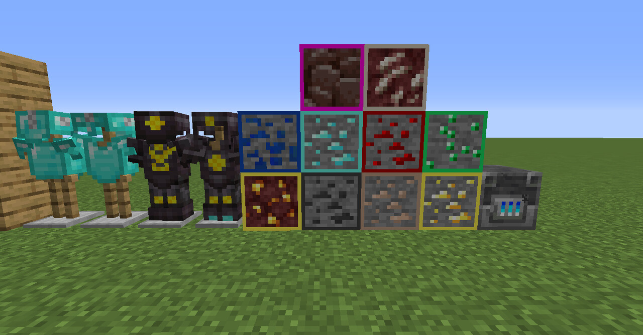 Fancy tools and armor Minecraft Texture Pack