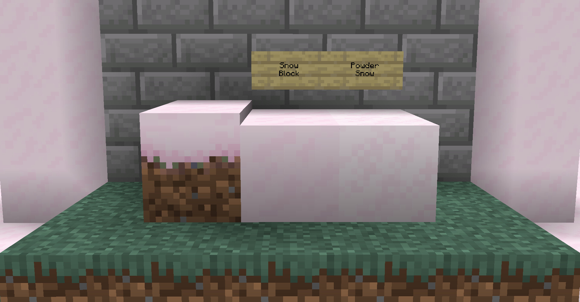 Strawberry Snowflake - Java Edition Minecraft Texture Pack